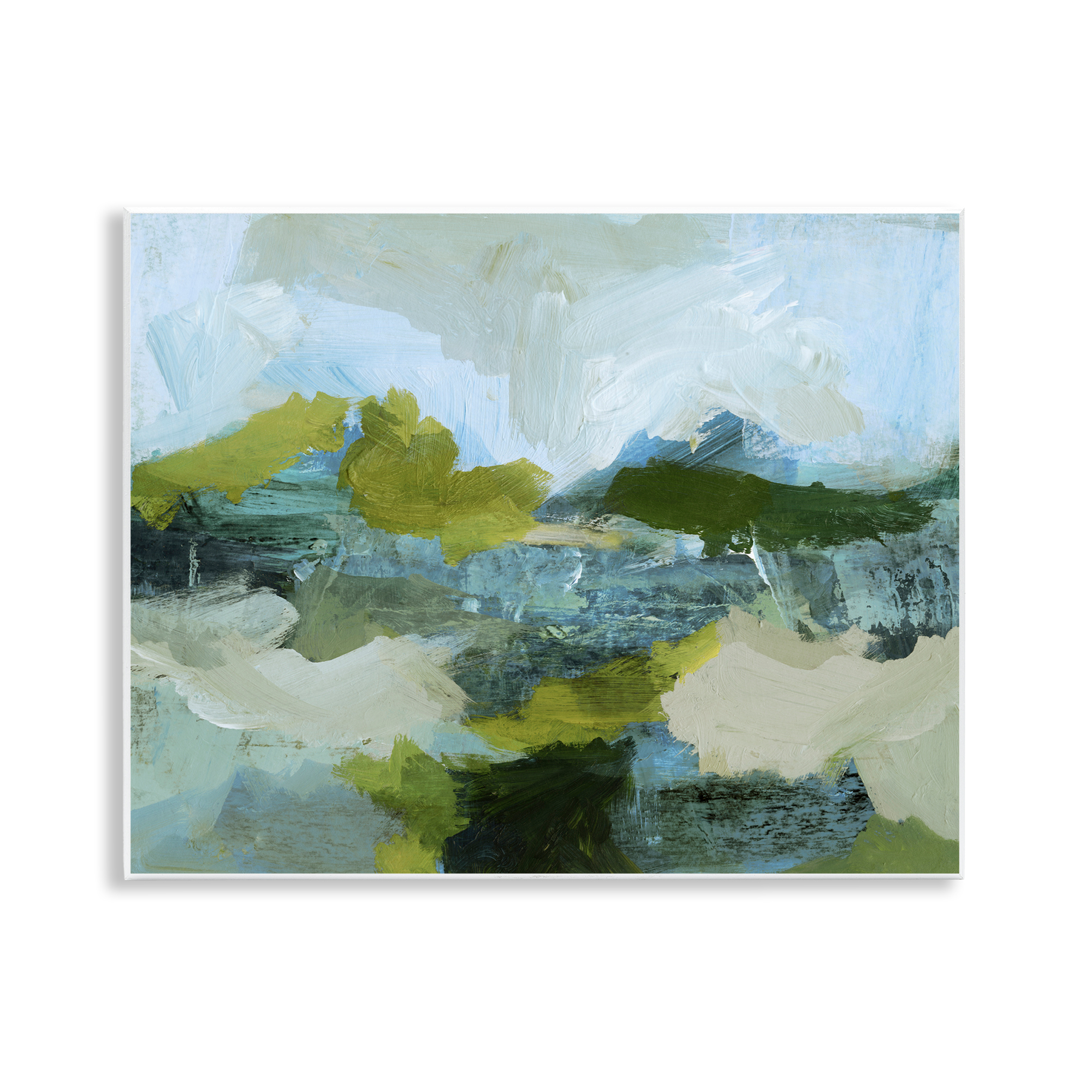Stupell Industries Expressive Abstract Scenery Abstract Painting ...