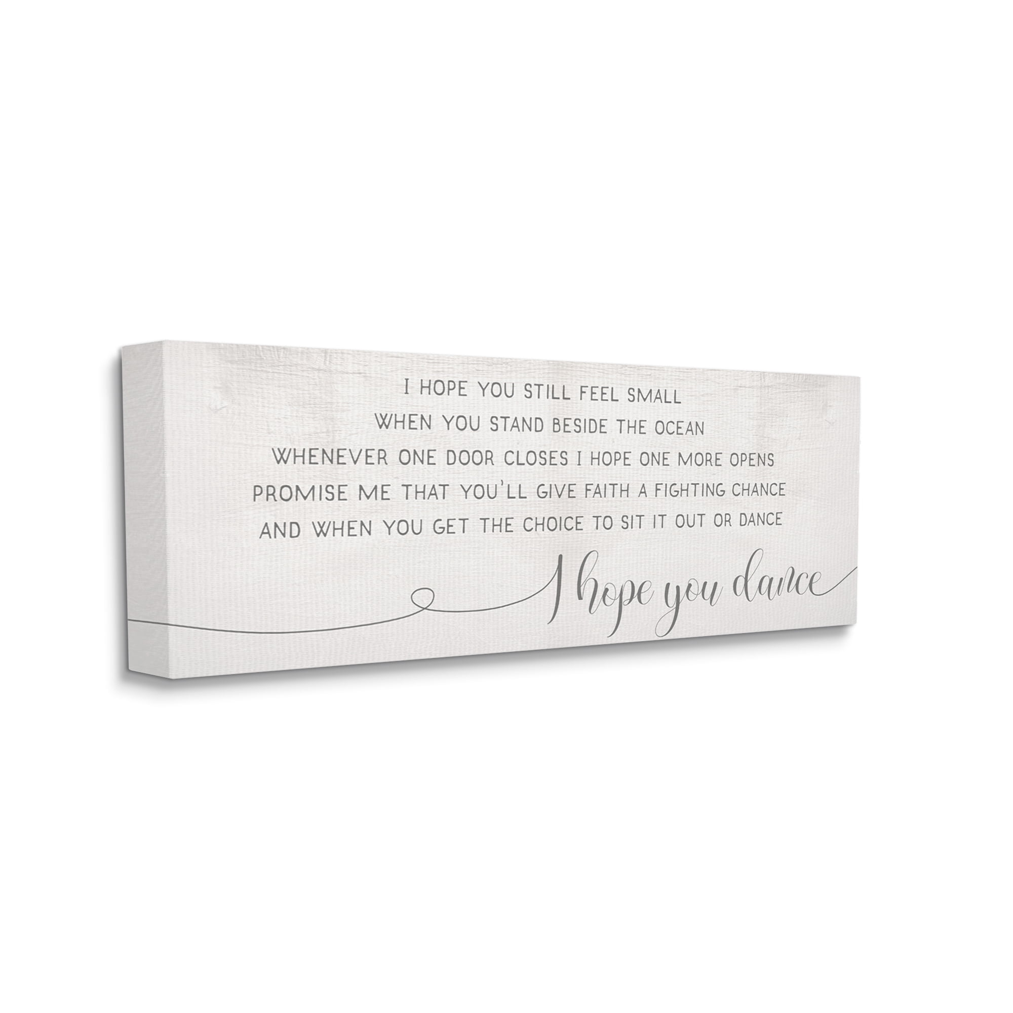 Stupell Industries Faith Fighting Chance Phrase Romantic Dance Quote ...