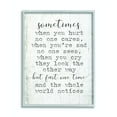Stupell Industries Fart One Time Funny Word Wood Textured Design Gray ...