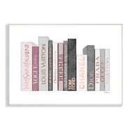 Stupell Industries Laundry Symbols Guide Typography Metallic Gold Framed Floating Canvas Wall ...