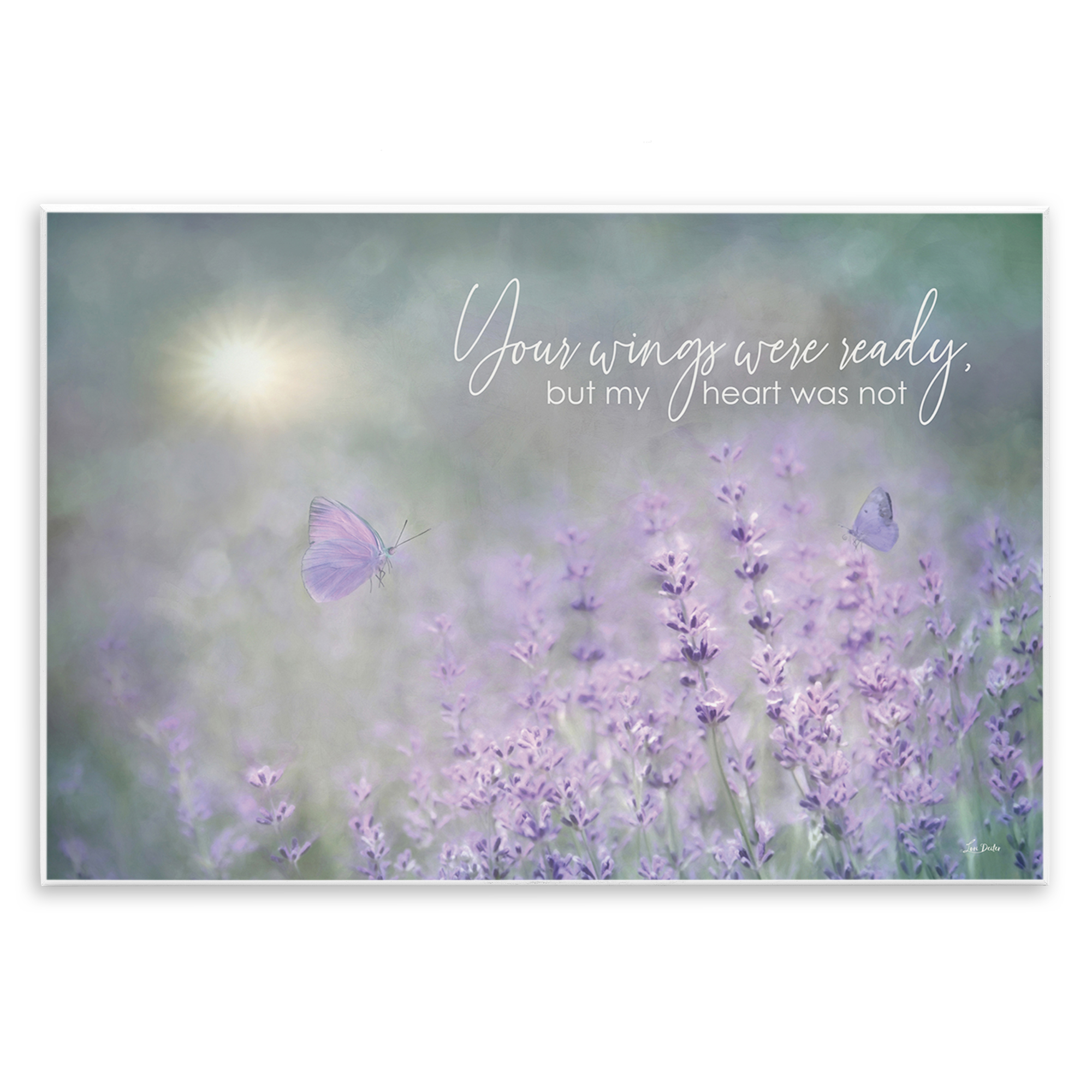 Stupell Industries Floral Grief Quote Plants & Flowers Painting ...