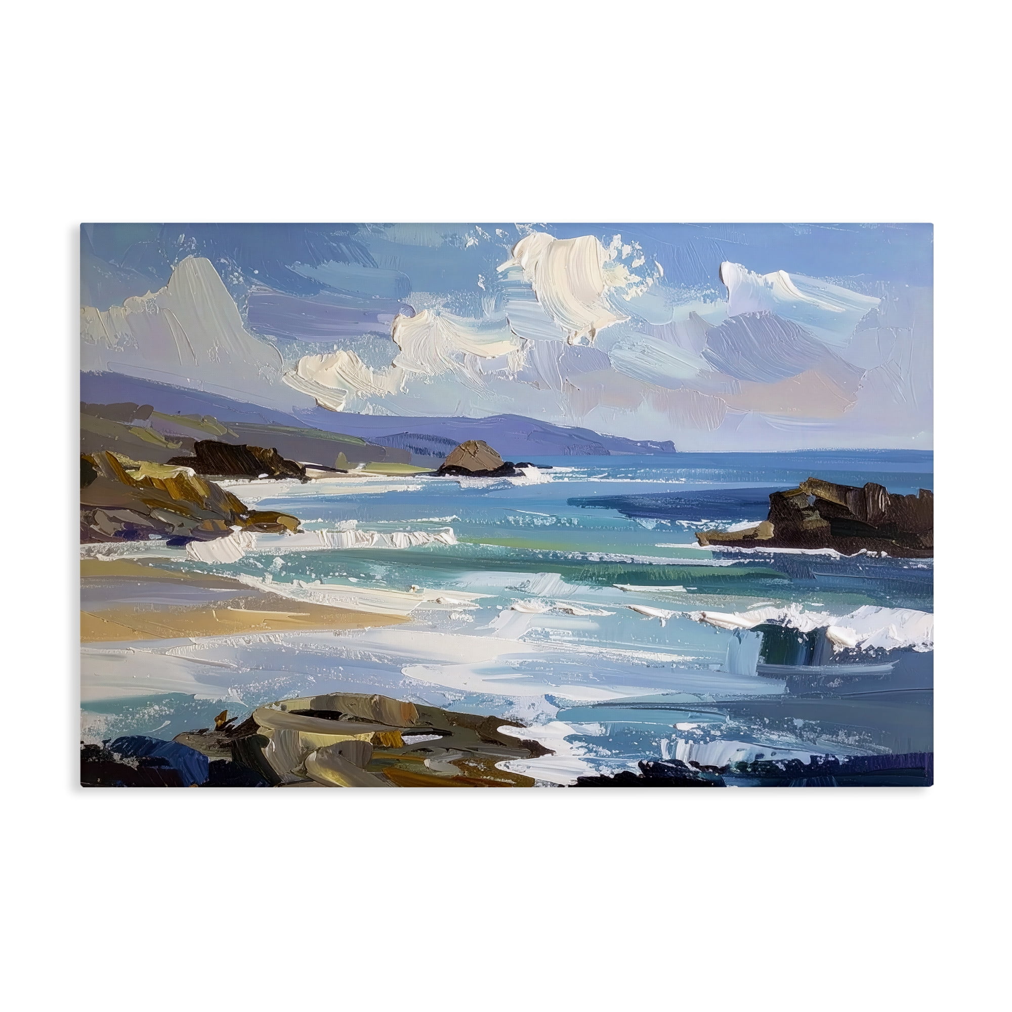 Stupell Industries From Sky To Sea Canvas Wall Art, design by Alonza ...