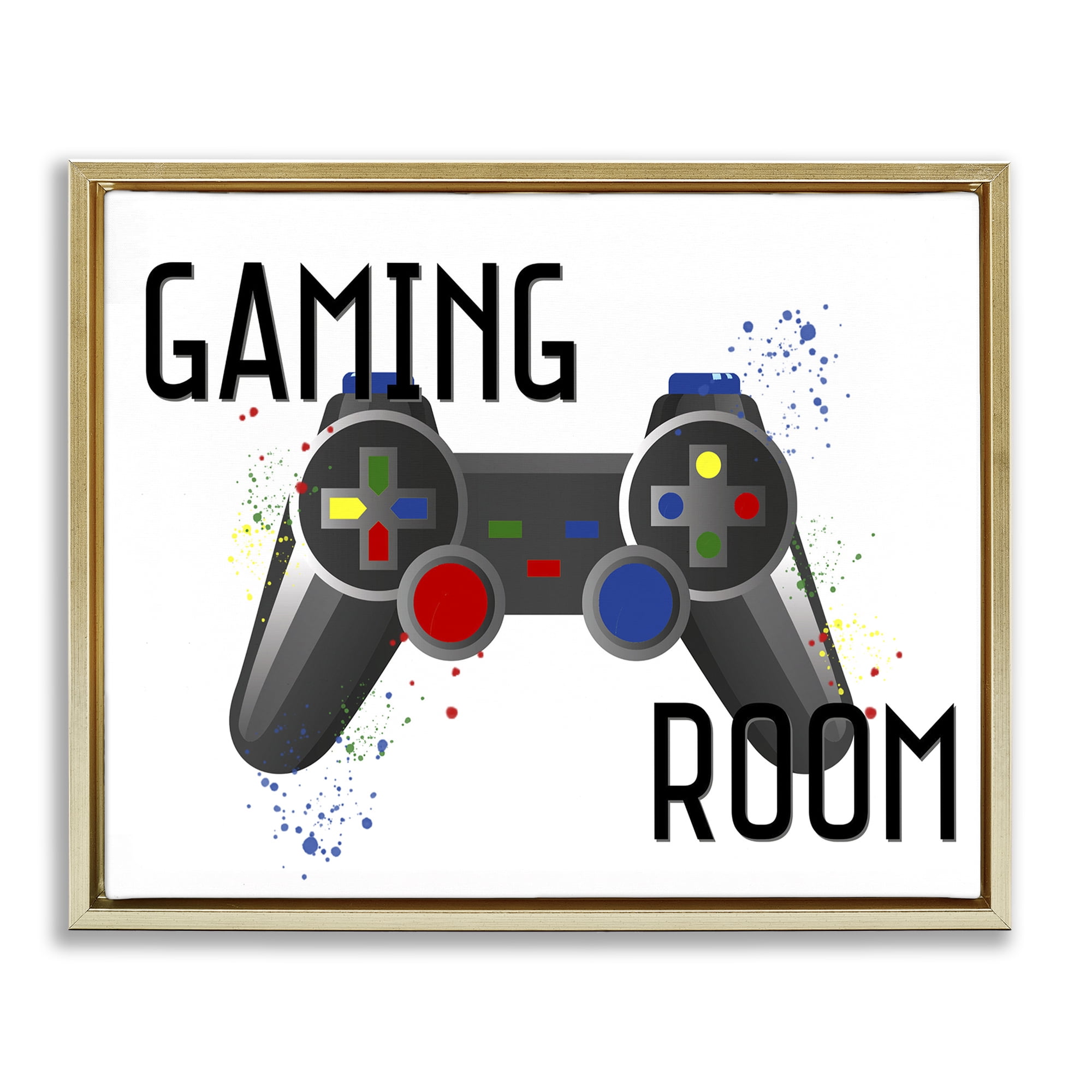 Stupell Industries Gaming Room Modern Controller Quotes and Sayings ...