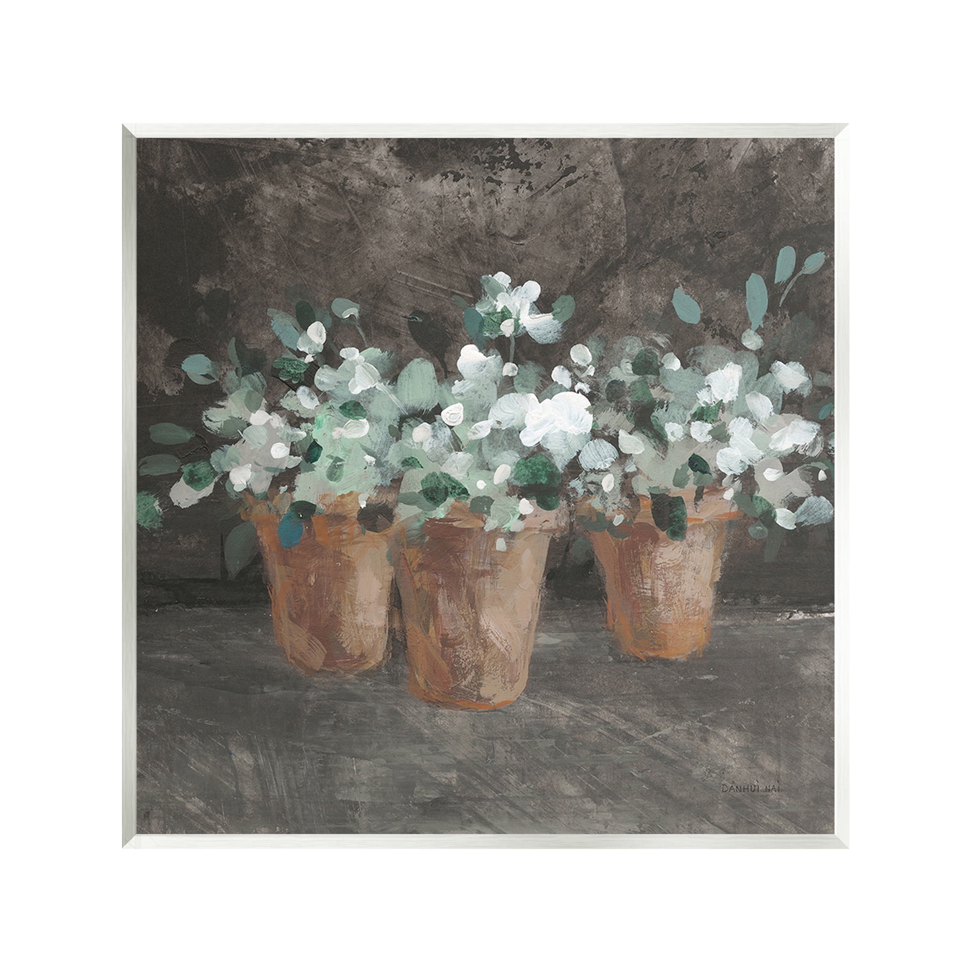 Stupell Industries Garden Plants in Terracotta Botanical & Floral ...