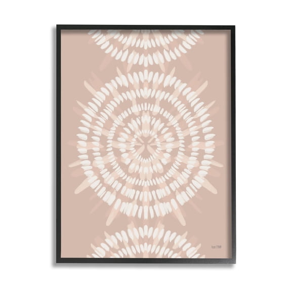 Stupell Industries Geometric Rose Gold Mandala Boho Wall Art 11x14 ...