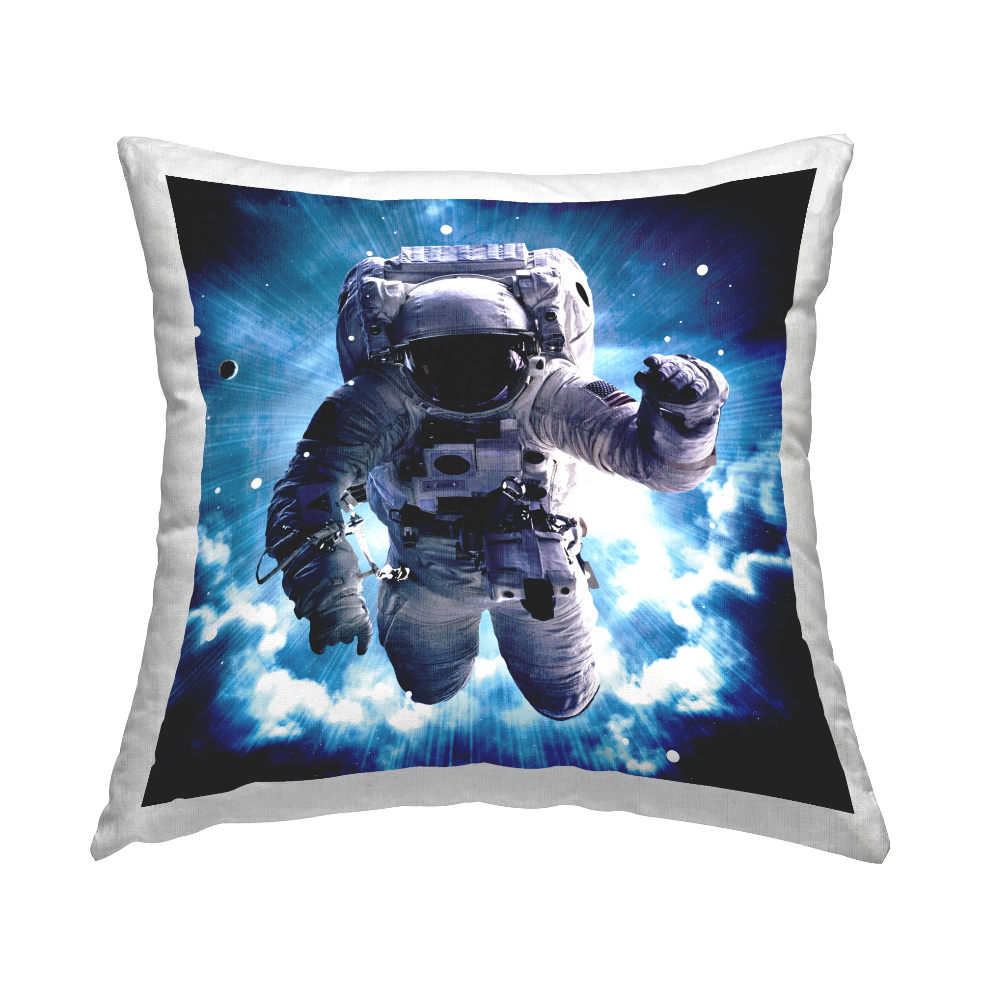 Stupell Industries Give Me Some Space Astronaut Square Decorative ...