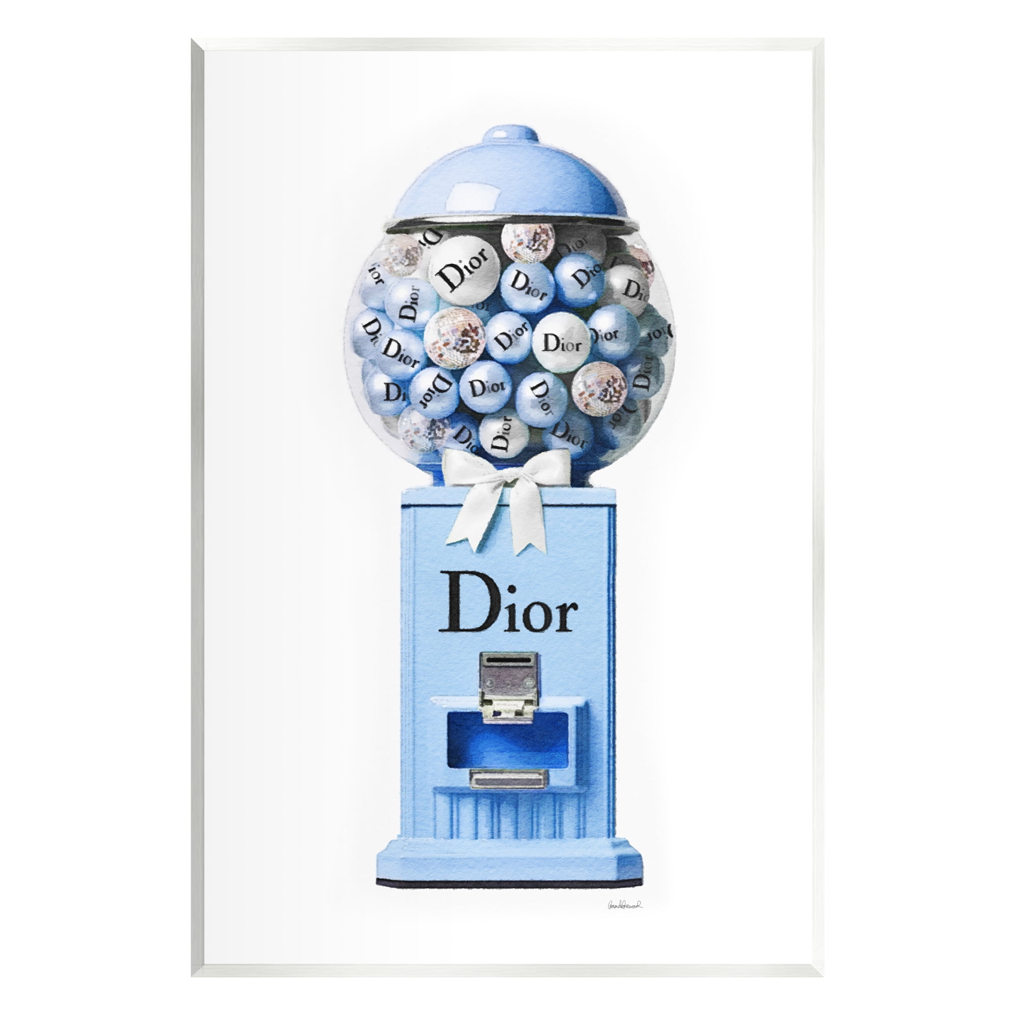 Stupell Industries Glam Candy Dispenser Modern Wall Art Print 13 x 19 ...