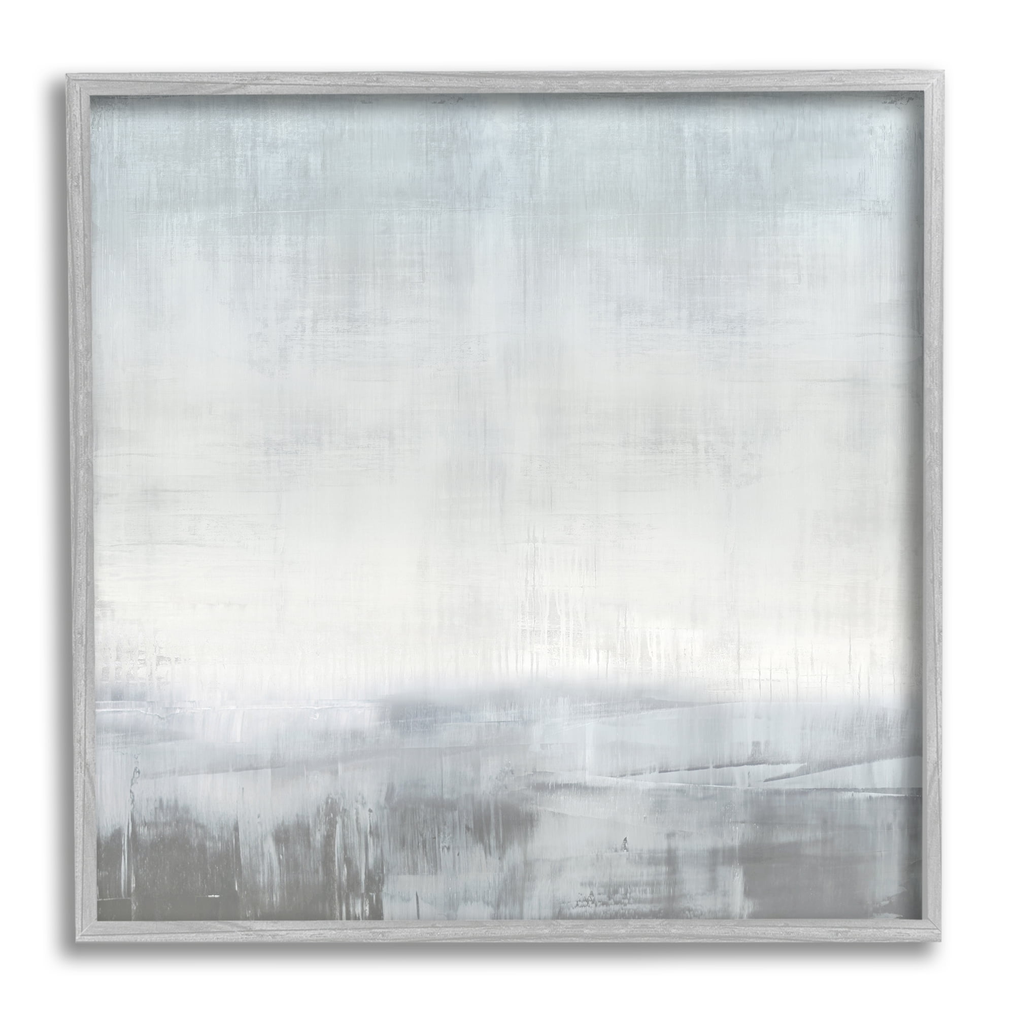 Stupell Industries Gray Contemporary Scenery Abstract Painting Gray ...