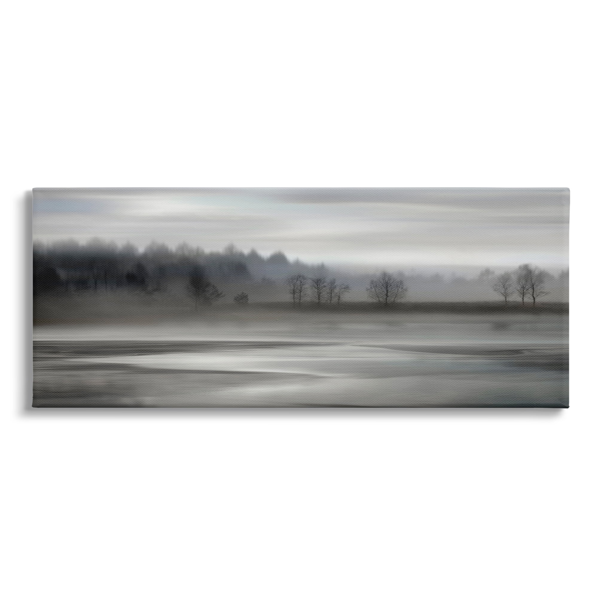 Stupell Industries Grey Nature Landscape Landscape Painting Gallery ...