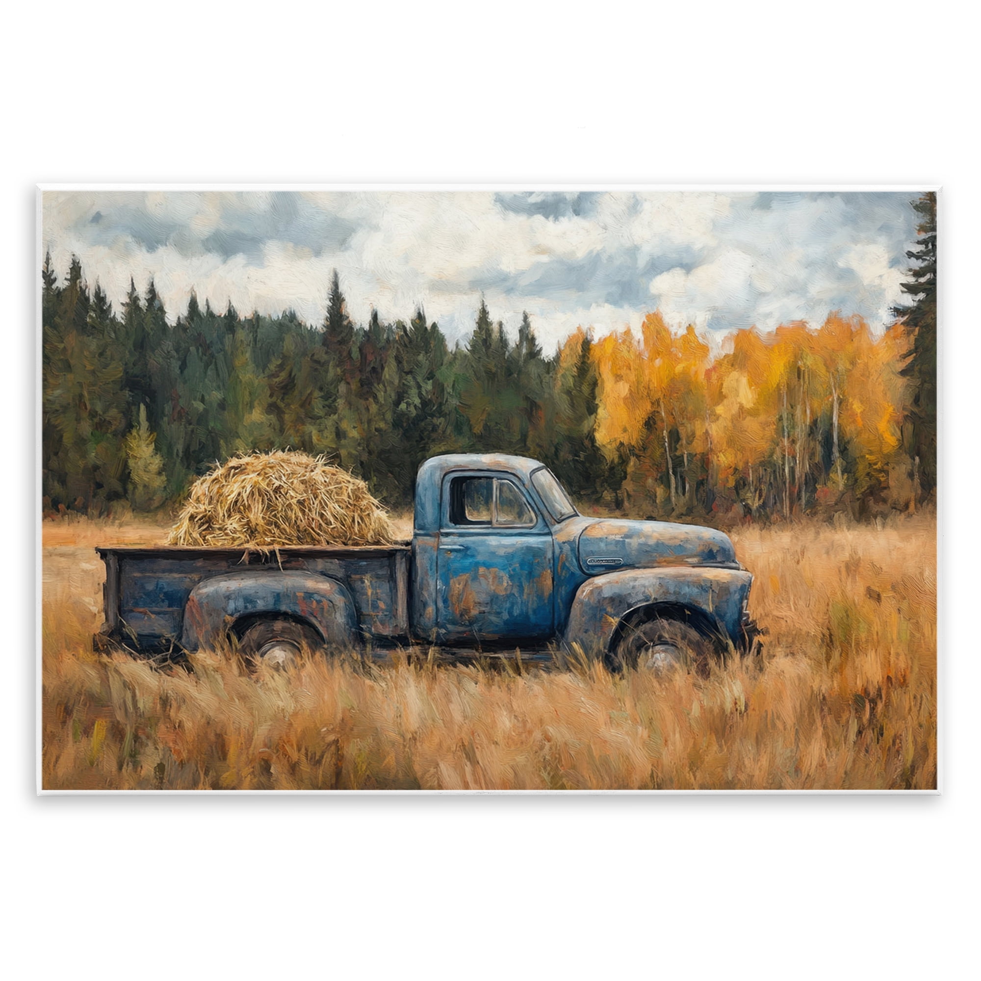 Stupell Industries Hay Ride Country Field Wall Plaque Art, design by ...