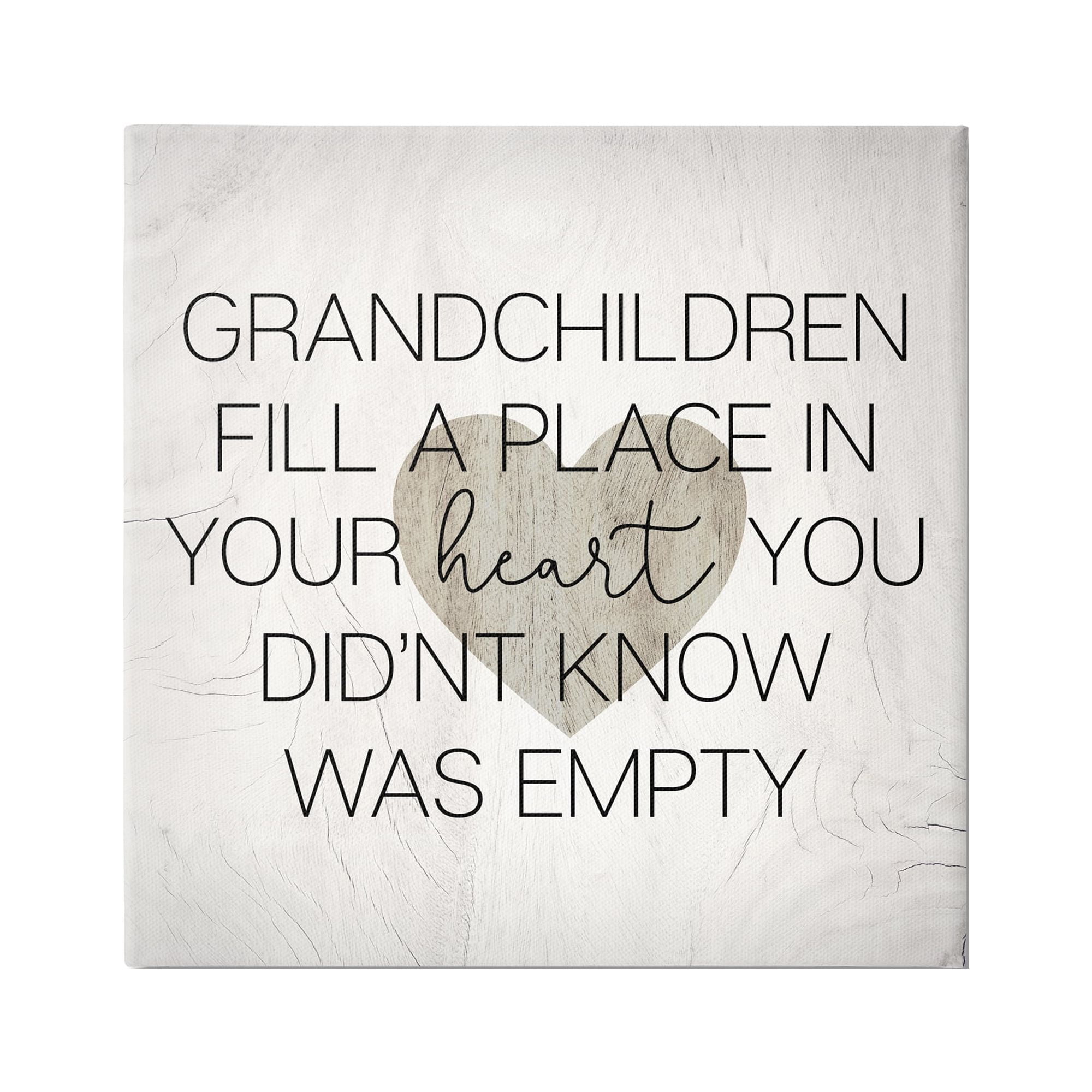 Grandchildren Fill A Place In Your Heart