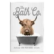 Stupell Animal Bathroom Happiness Bubble Bath Dog Quote Art - Walmart.com