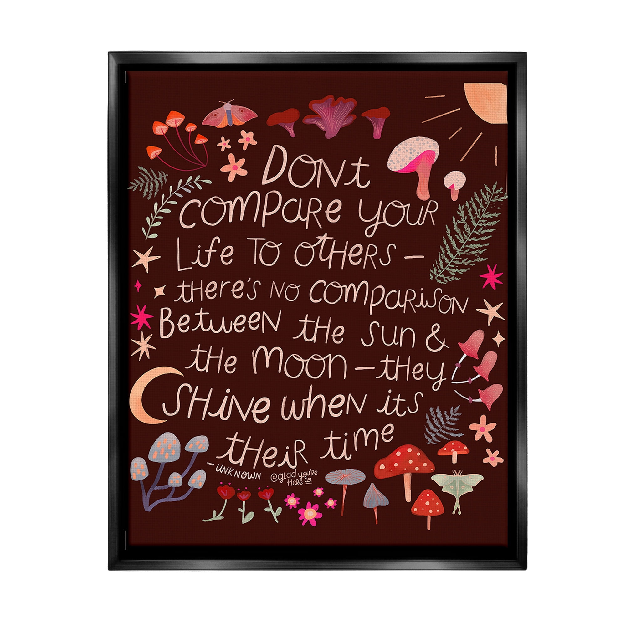 Stupell Industries Inspirational Nature Quote Inspirational Painting ...