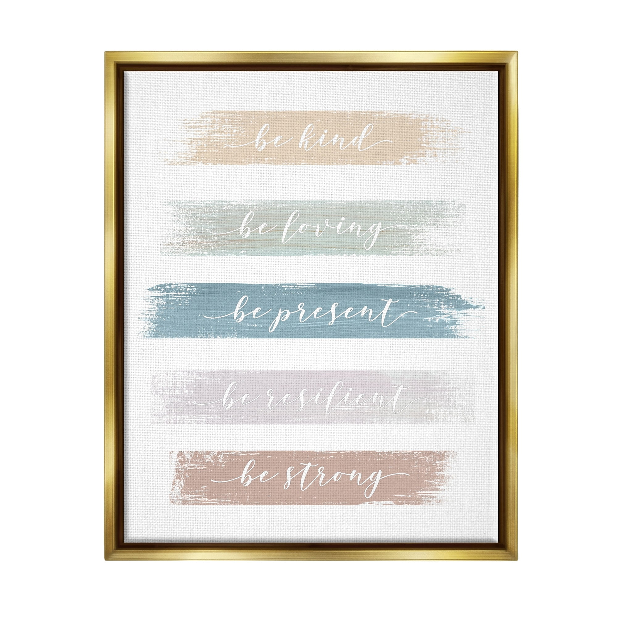 Free Shipping! Stupell Industries Inspiring Brush Stroke Be Strong ...
