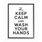 Stay Calm Wash Your Hands