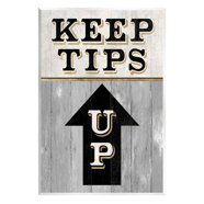 Stupell Industries Bless The Food Kitchen Dining Room Textured Word ...