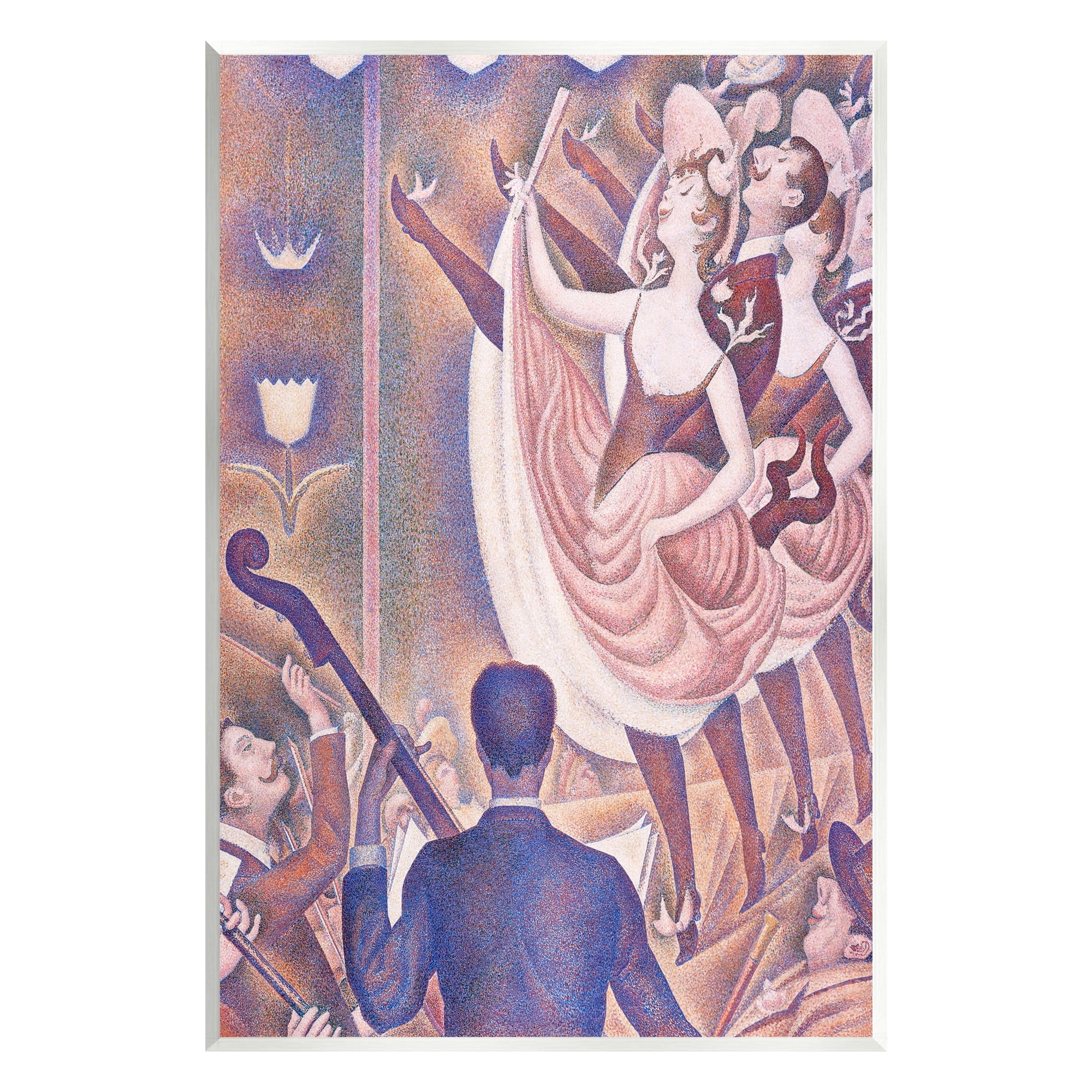 Stupell Industries La Chahut Classic Georges Seurat Painting Dance ...