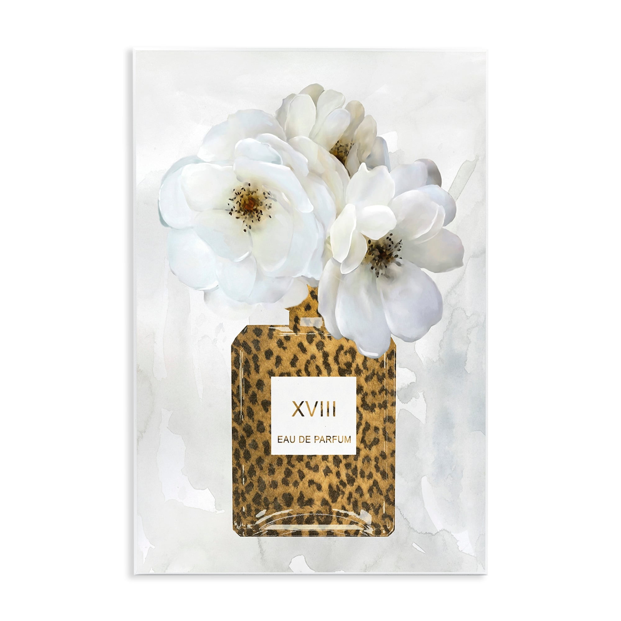 Stupell Industries Leopard Print Perfume Bottle - 10 x 15 - Walmart.com