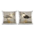 Stupell Industries Little Seagulls with Hats 2 Piece Decorative Printed ...