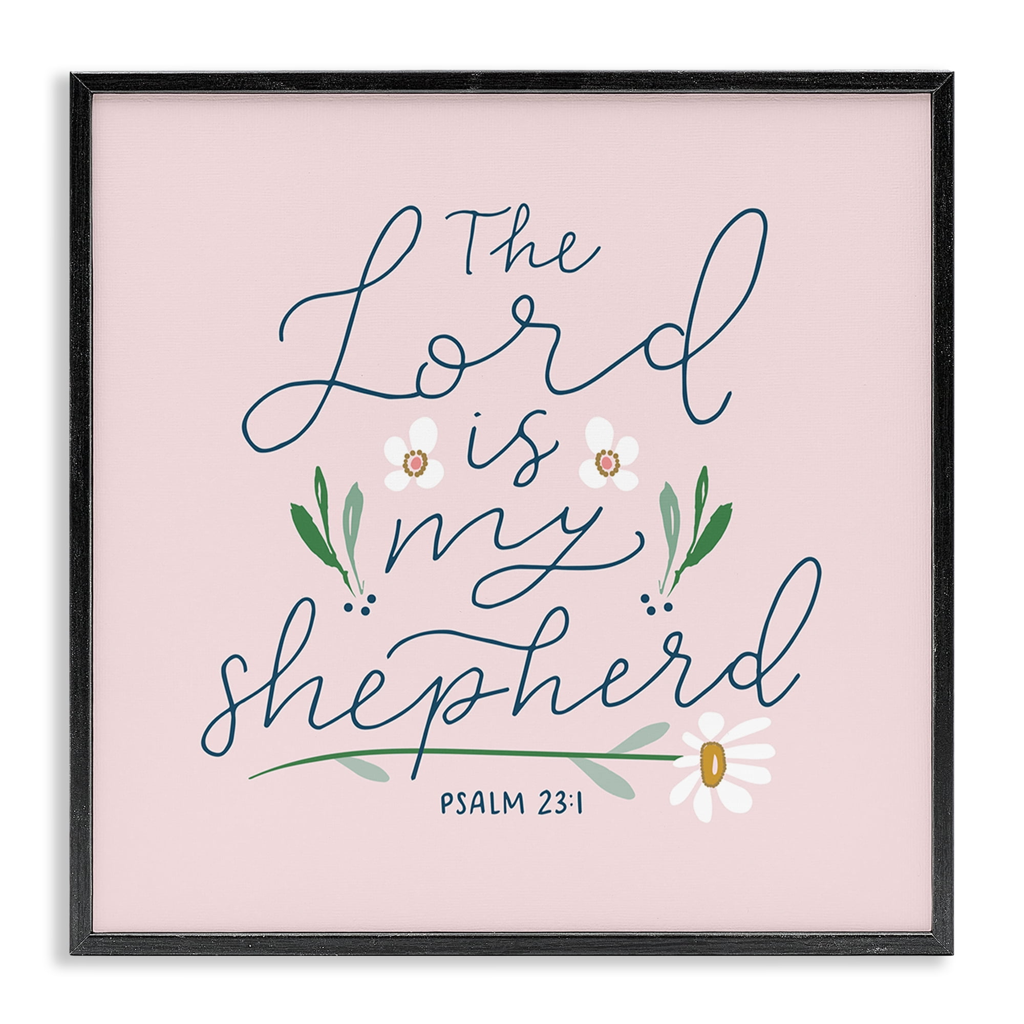 Stupell Industries Lord Is My Shepherd Religious & Spiritual Painting ...