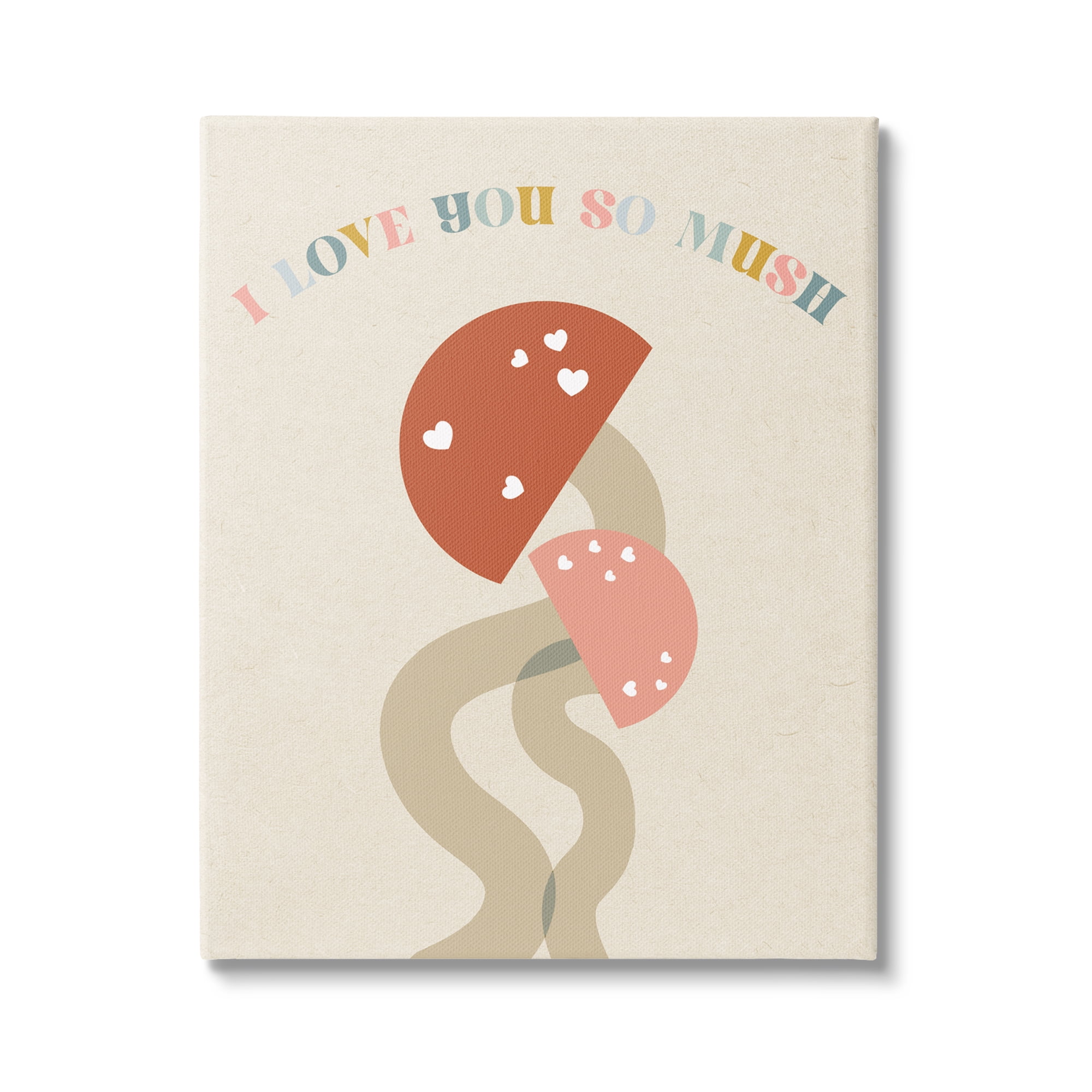 Stupell Industries Love you So Mush Botanical & Floral Painting Gallery ...