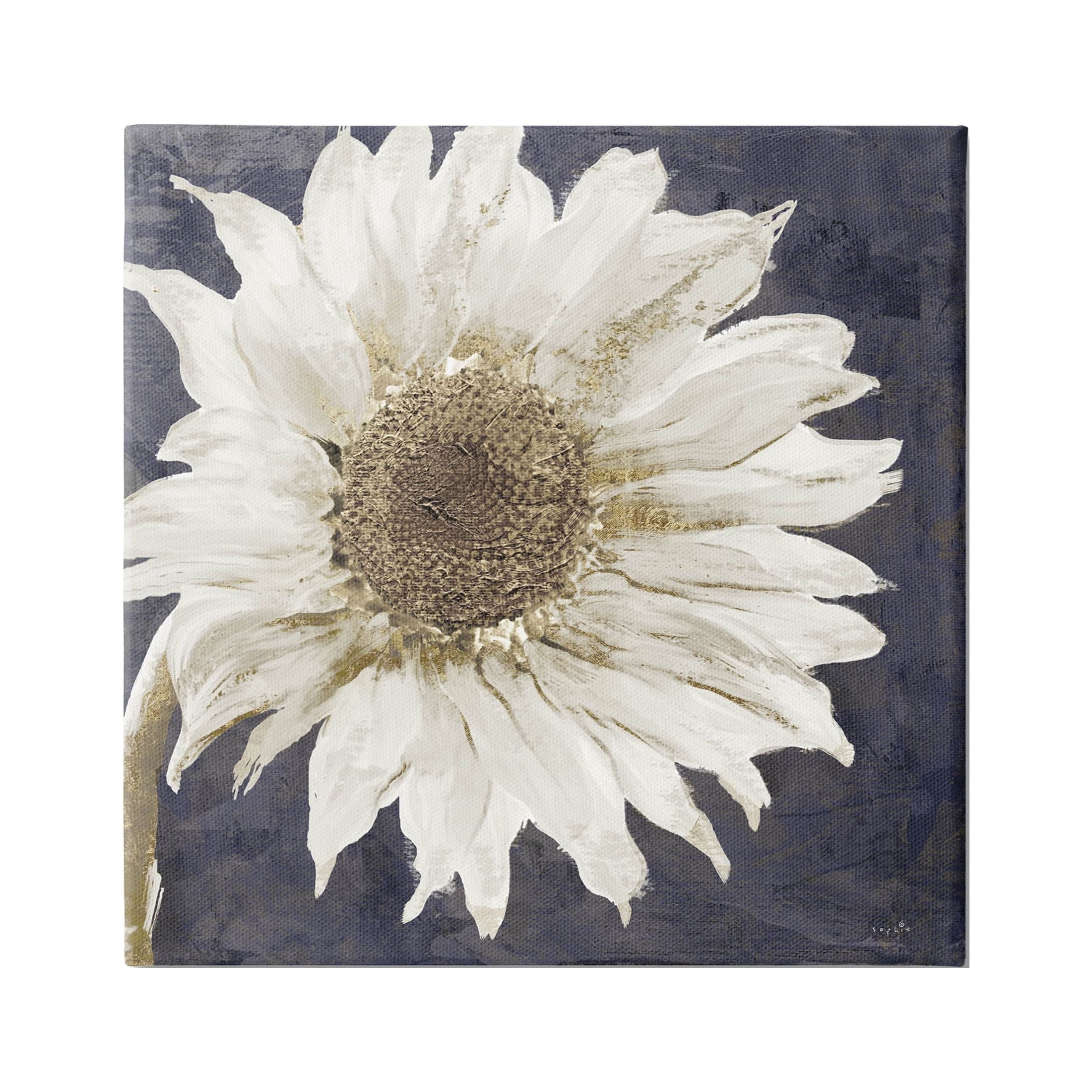 Free Shipping! Stupell Industries Modern Distressed Daisy Abstract ...