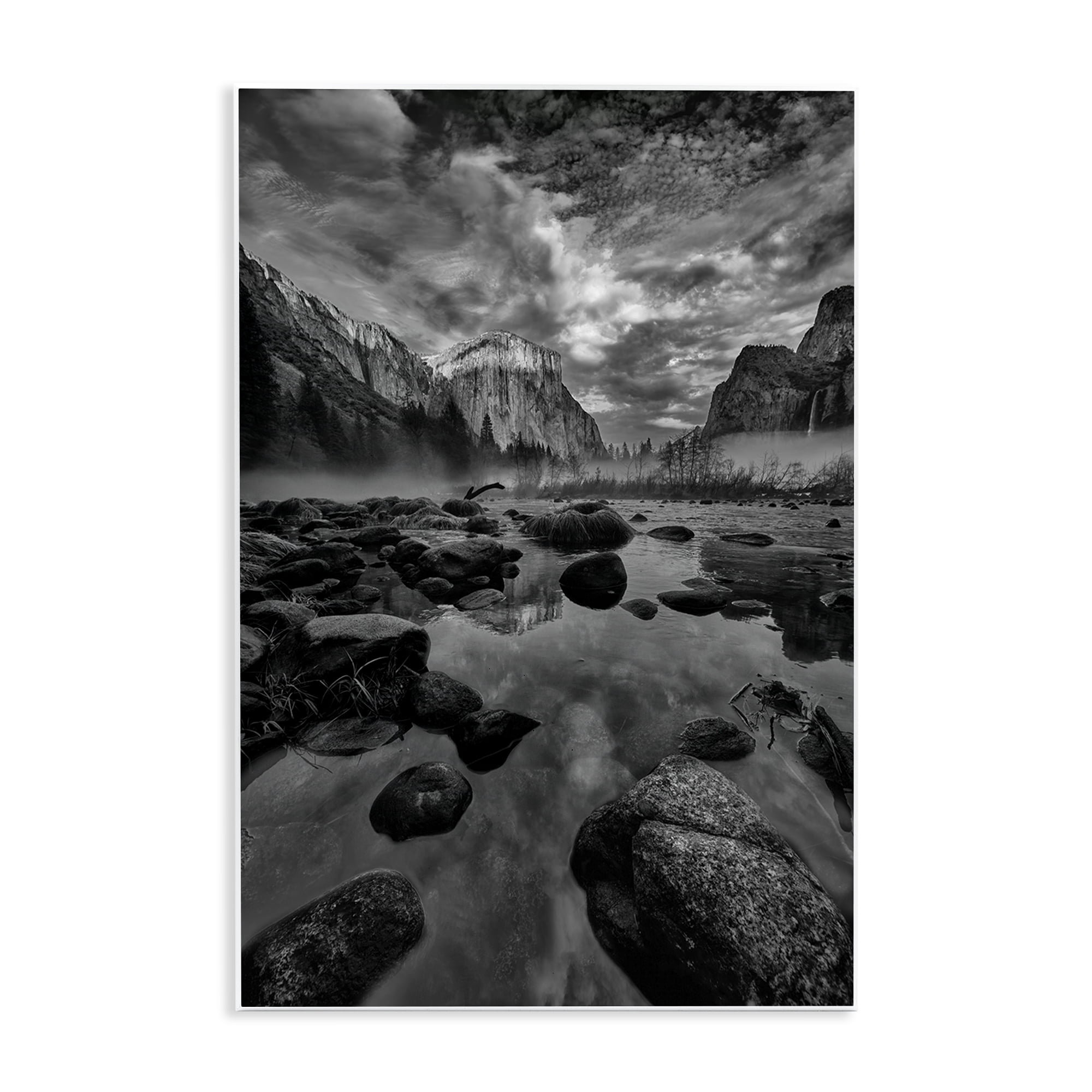Stupell Industries Morning in Yosemite Valley Wall Plaque Art, design ...