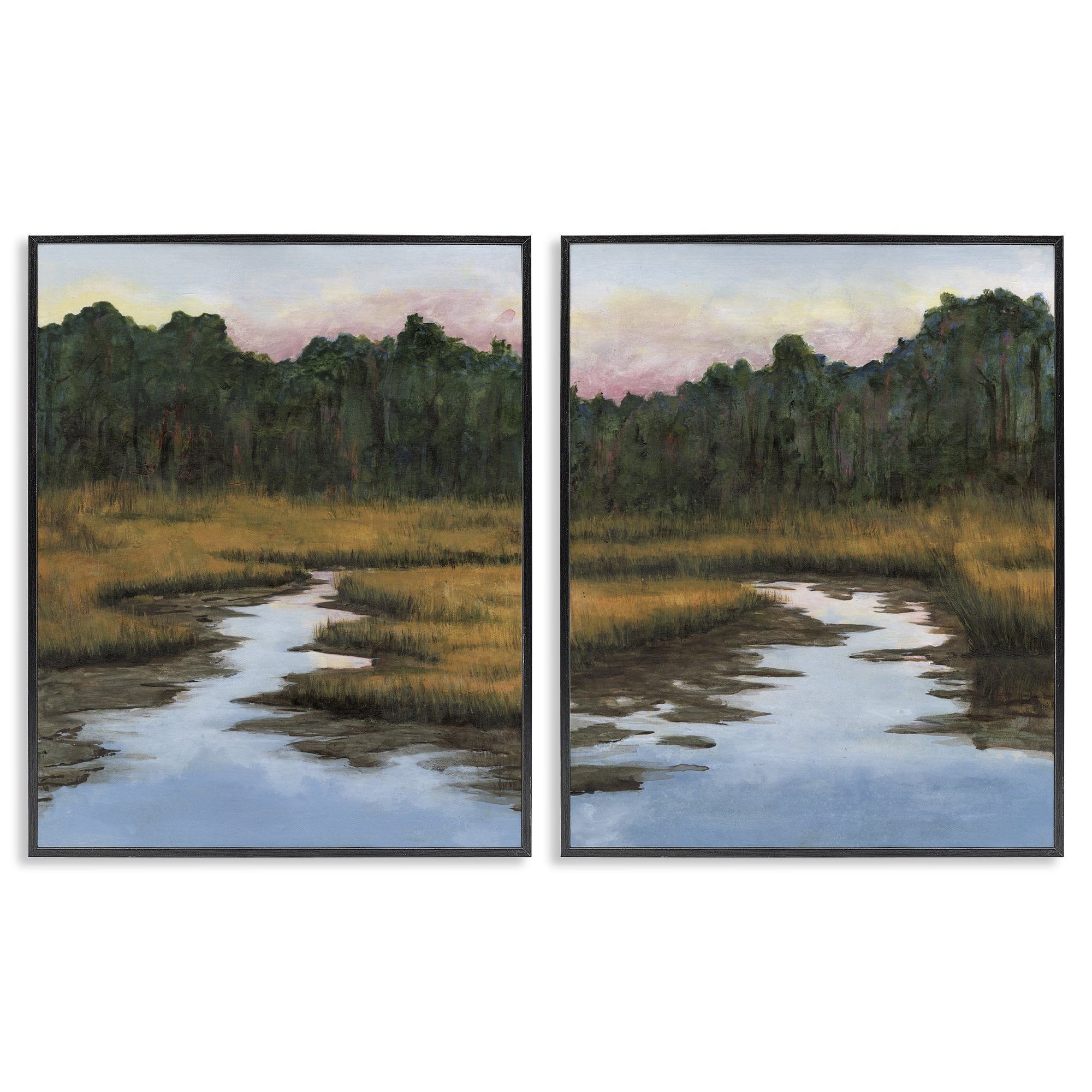 Stupell Industries Natural Creek in Countryside Landscape & Nature ...