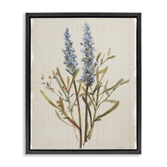 Stupell Industries Spring Flower Bundle Vase Floral Painting Gold ...