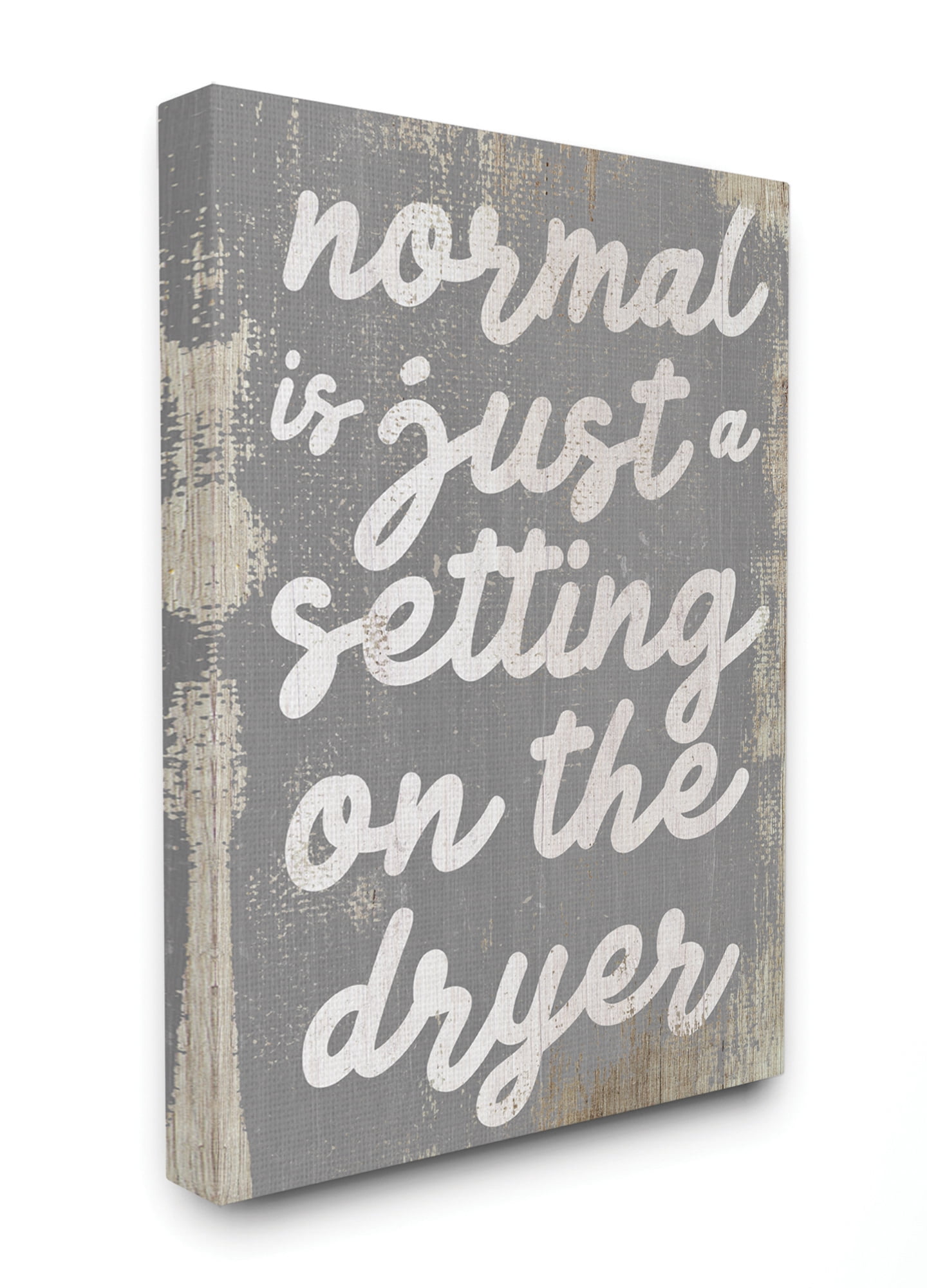 Stupell Industries Normal Setting Funny Family Laundry Bathroom Word ...