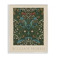 Stupell Industries Ornate Botanicals William Morris White Framed Giclee ...