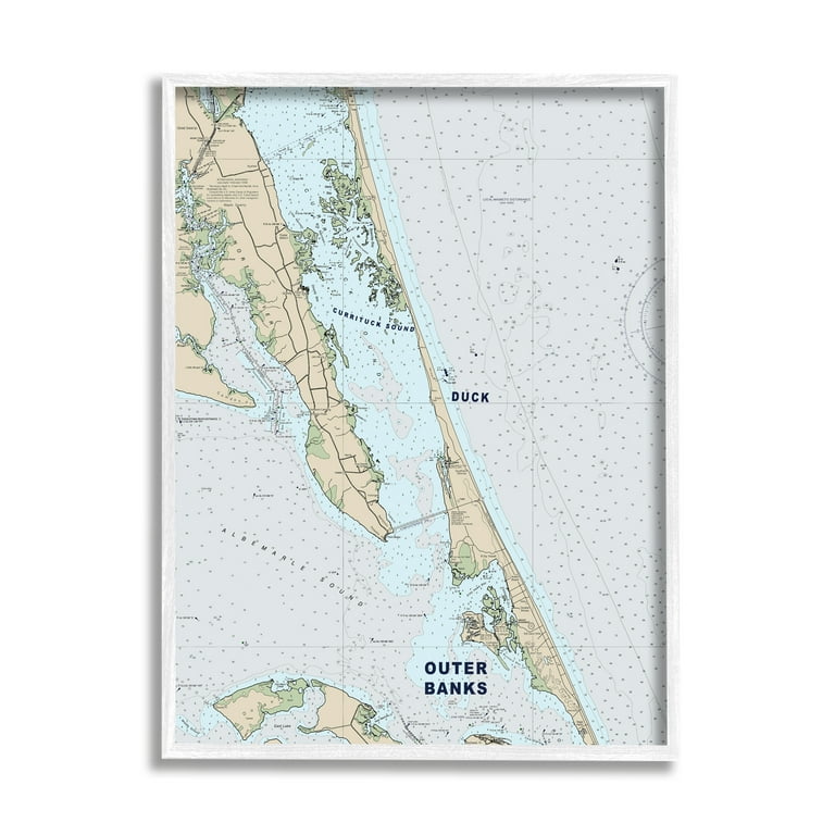 Map Of Outer Banks Duck