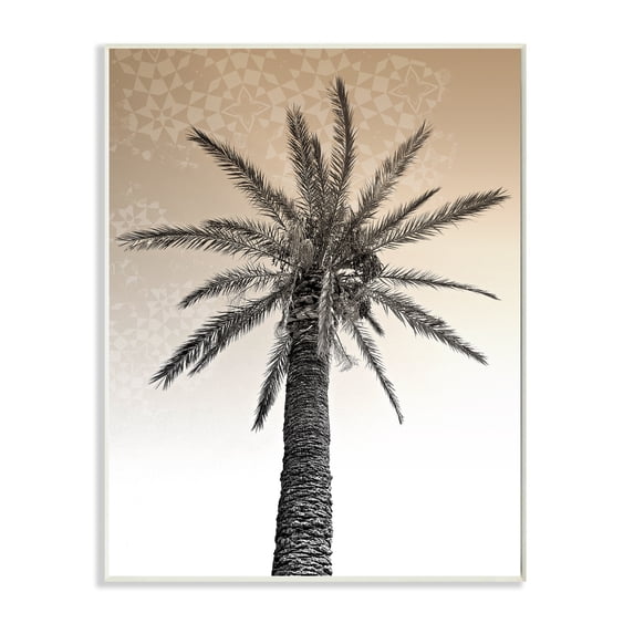 Stupell Palm Tree Tropics Wall Plaque - 10 x 15 Inches - Walmart.com