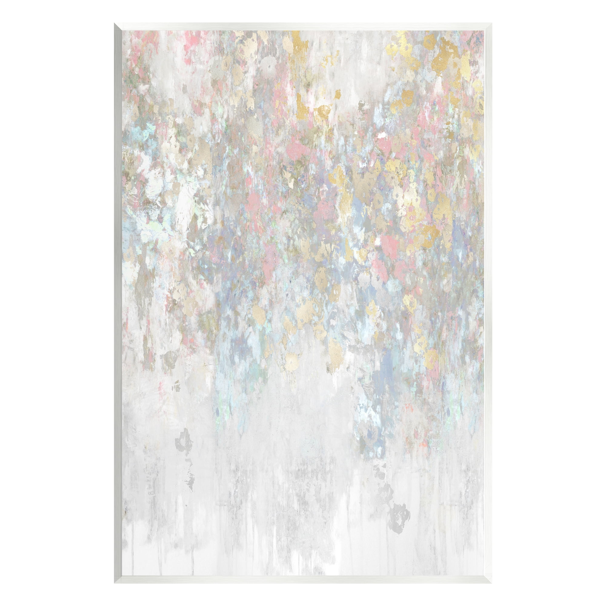 Stupell Industries Pastel & Glam Abstract Abstract Painting Unframed ...