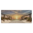 Stupell Industries Pathway To Sunset Canvas Wall Art, design by Mike ...