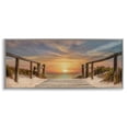 Stupell Industries Pathway To Sunset Gray Framed Giclee Art, design by ...