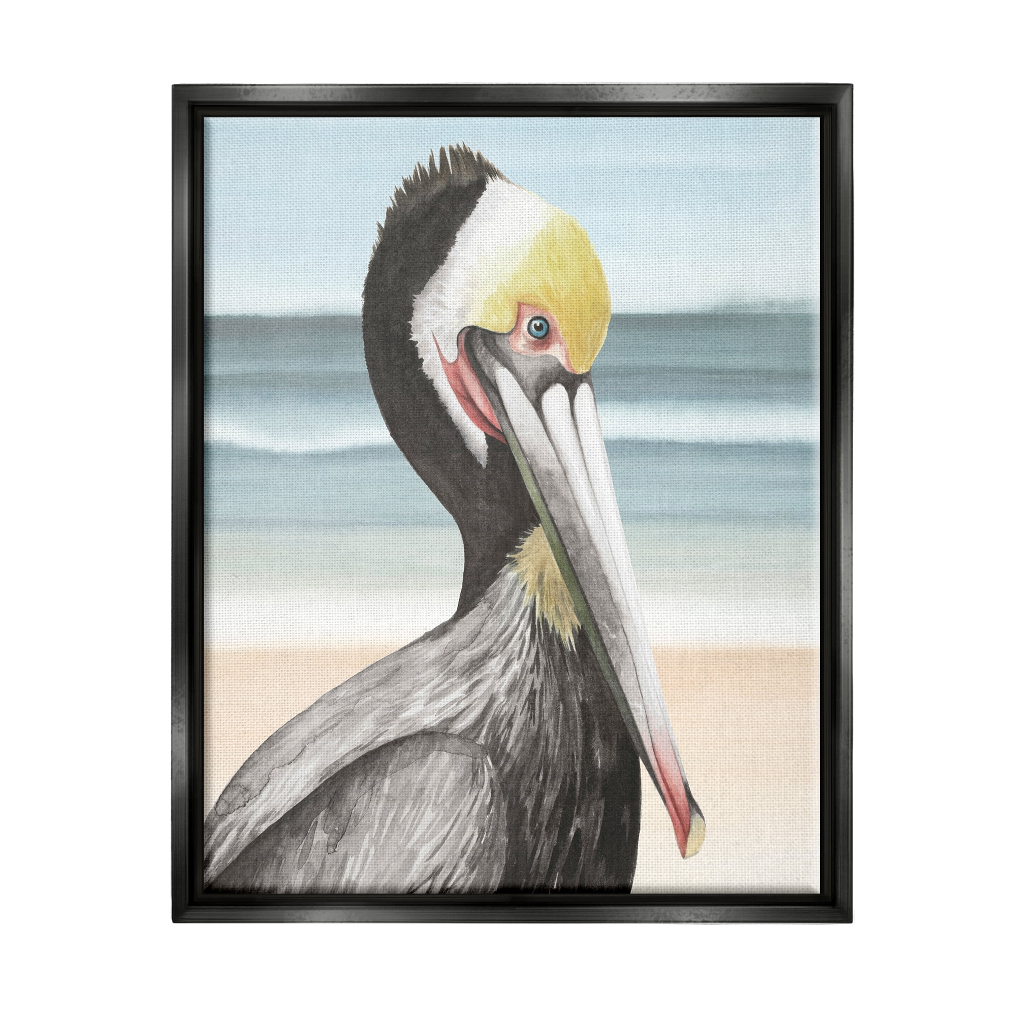 Stupell Pelican Portrait Canvas Art Print - 25 x 31 - Walmart.com