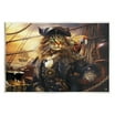 FrameToWall - Fat Cat Capsizing 29x15 Framed Art Print by Watherwax ...