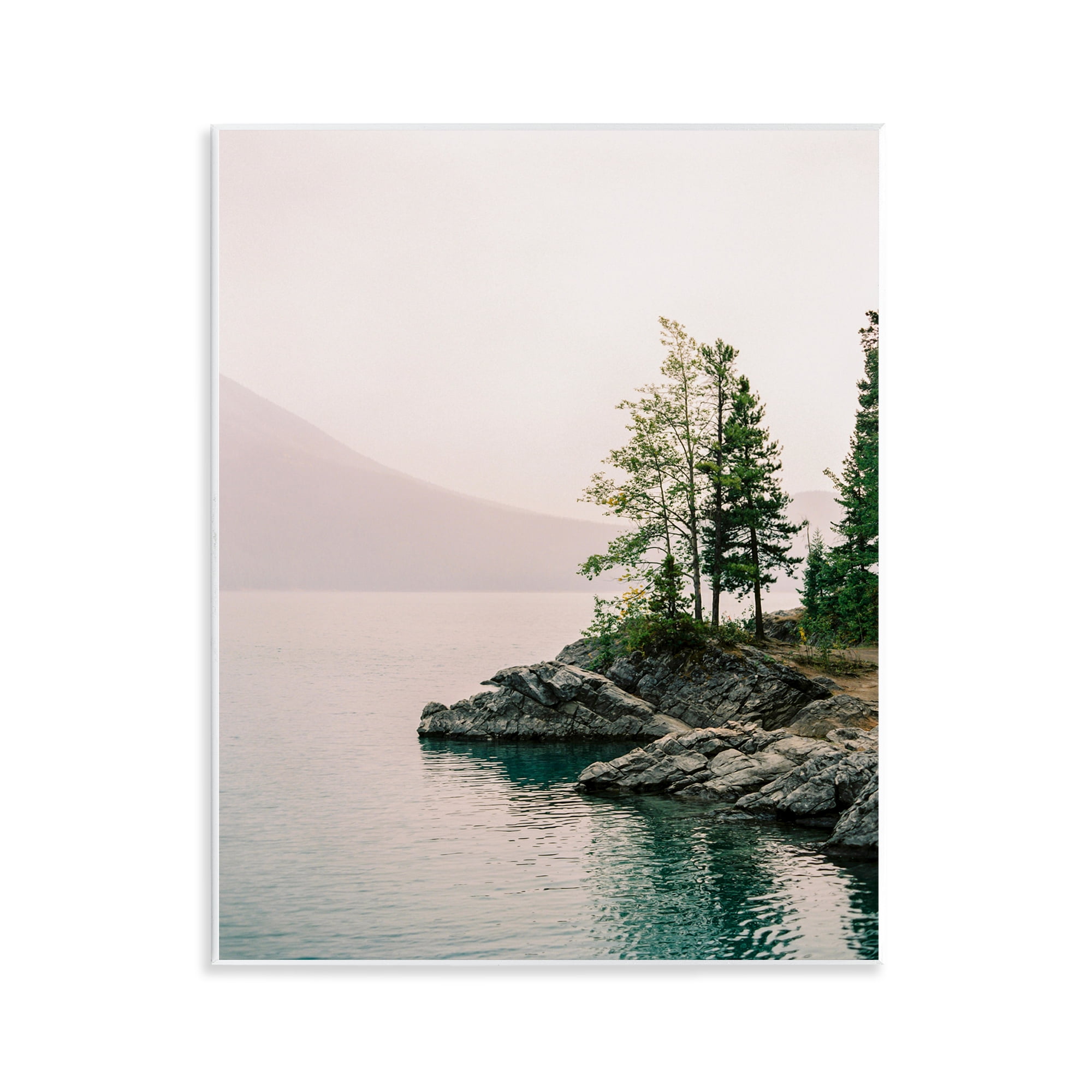 Stupell Industries Rocky Inlet Cove Landscape Photography Unframed Art ...