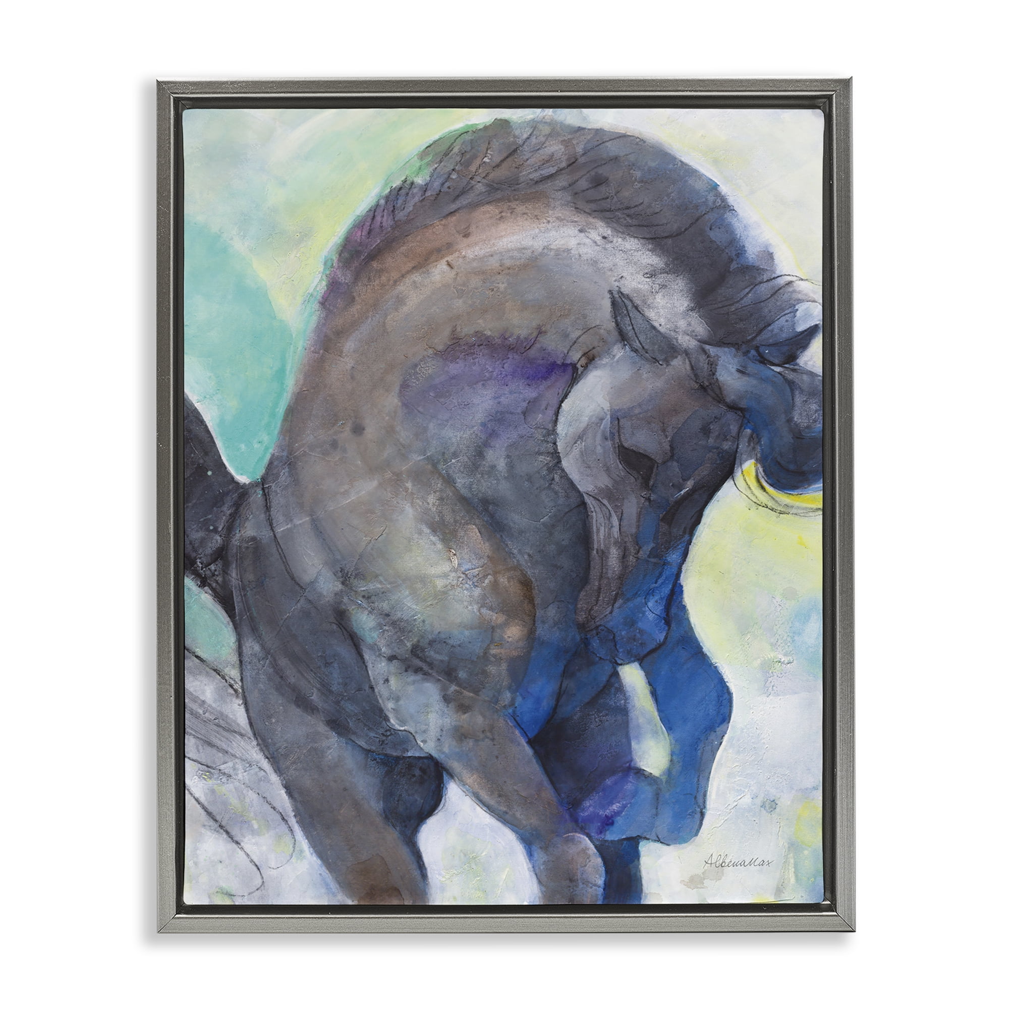 Stupell Industries Royal Splendor Stallion Animals & Insects Painting ...