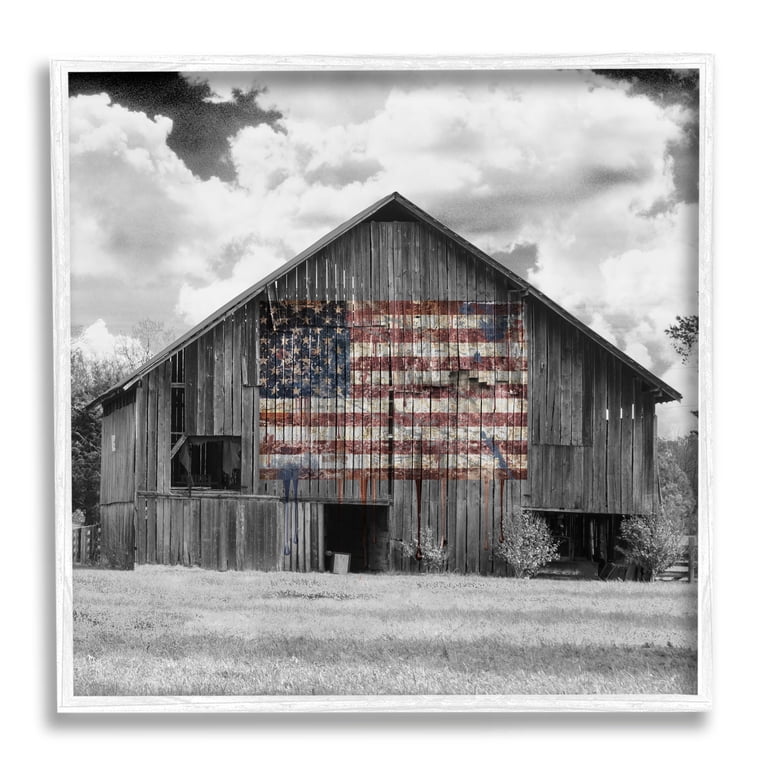American Flag Barn