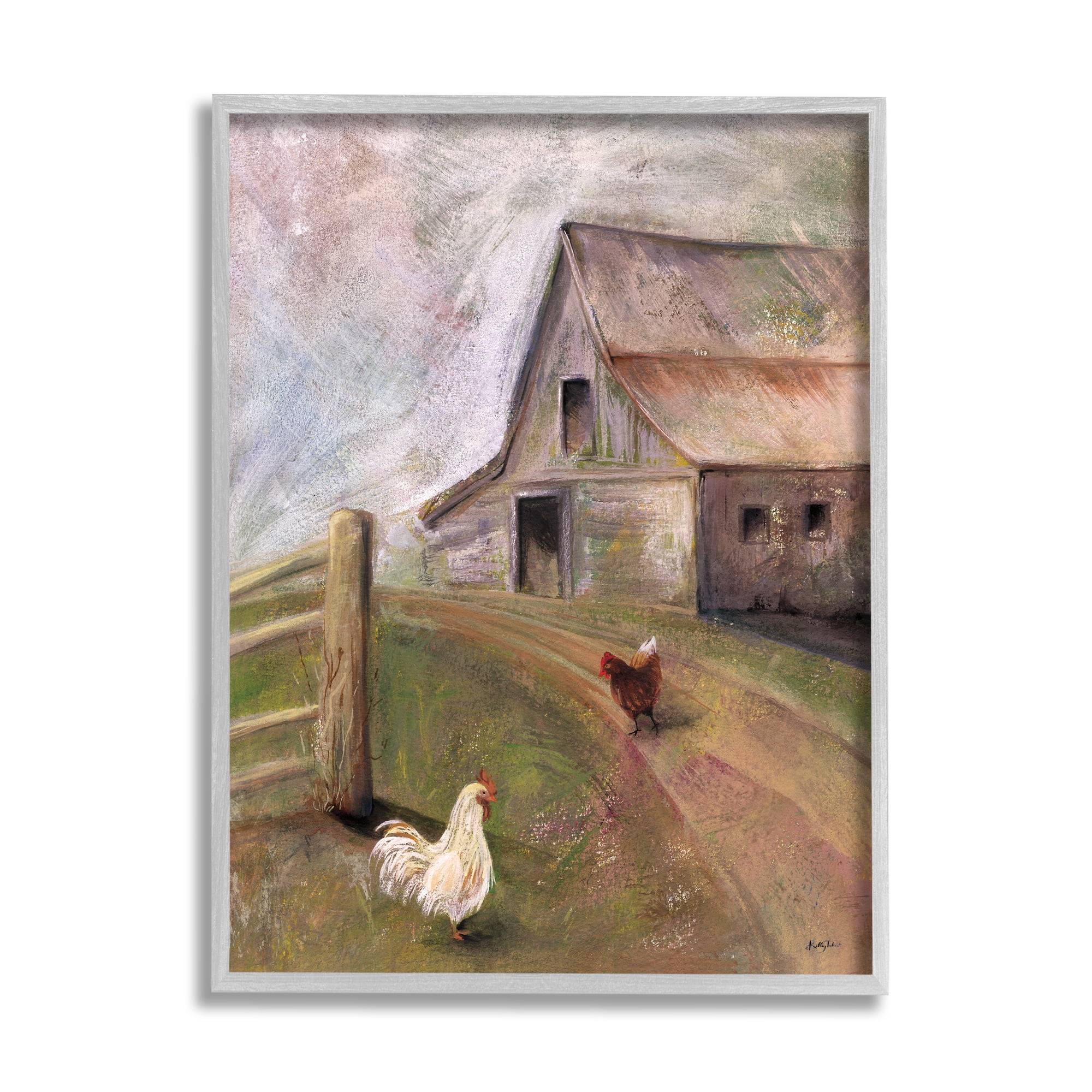 Rustic Barns Paintings