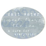 Stupell Industries Salt Water Sea Inspirational Word Beach Ocean Coast ...