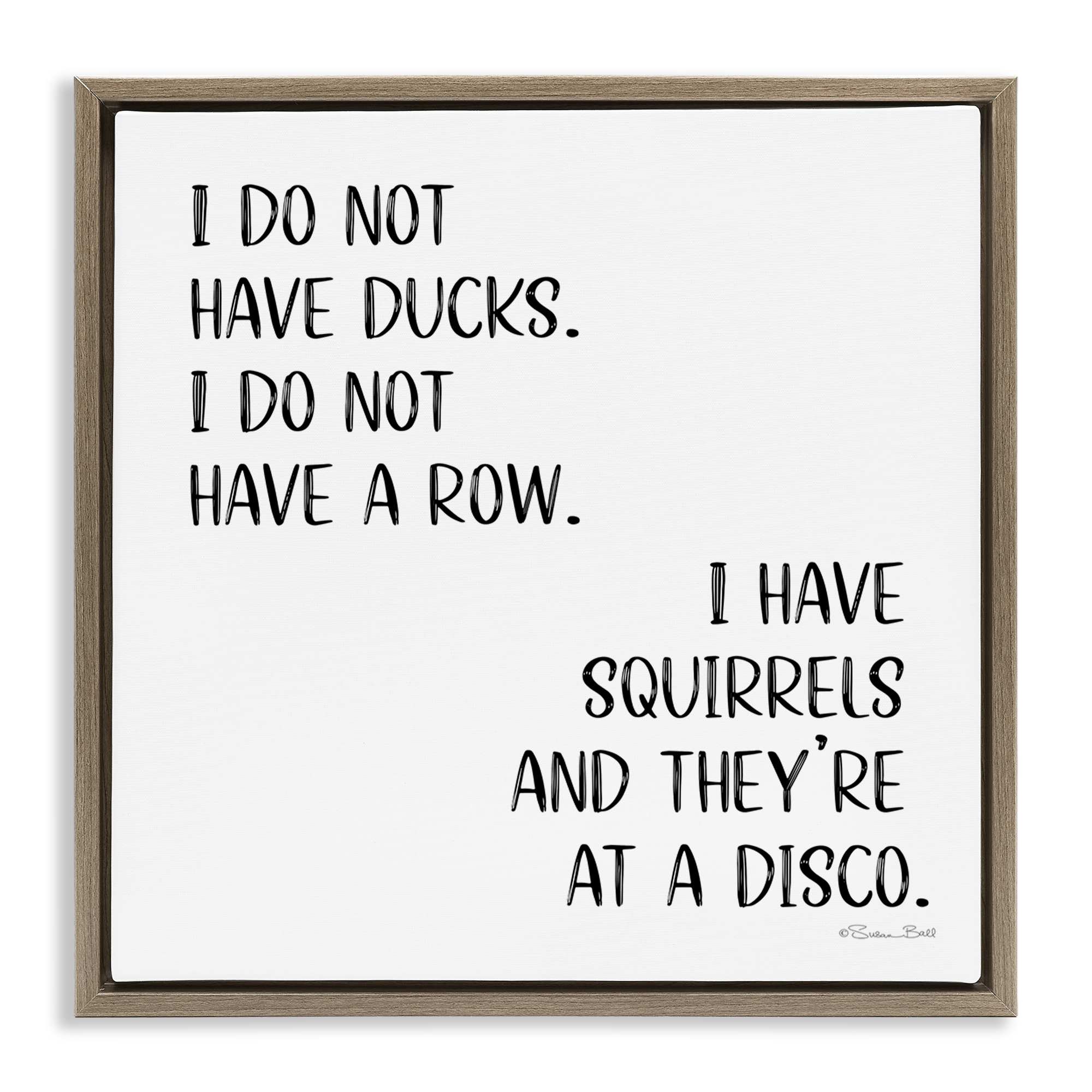 Stupell Industries Sassy Squirrels At Disco Novelty & Humor Painting ...