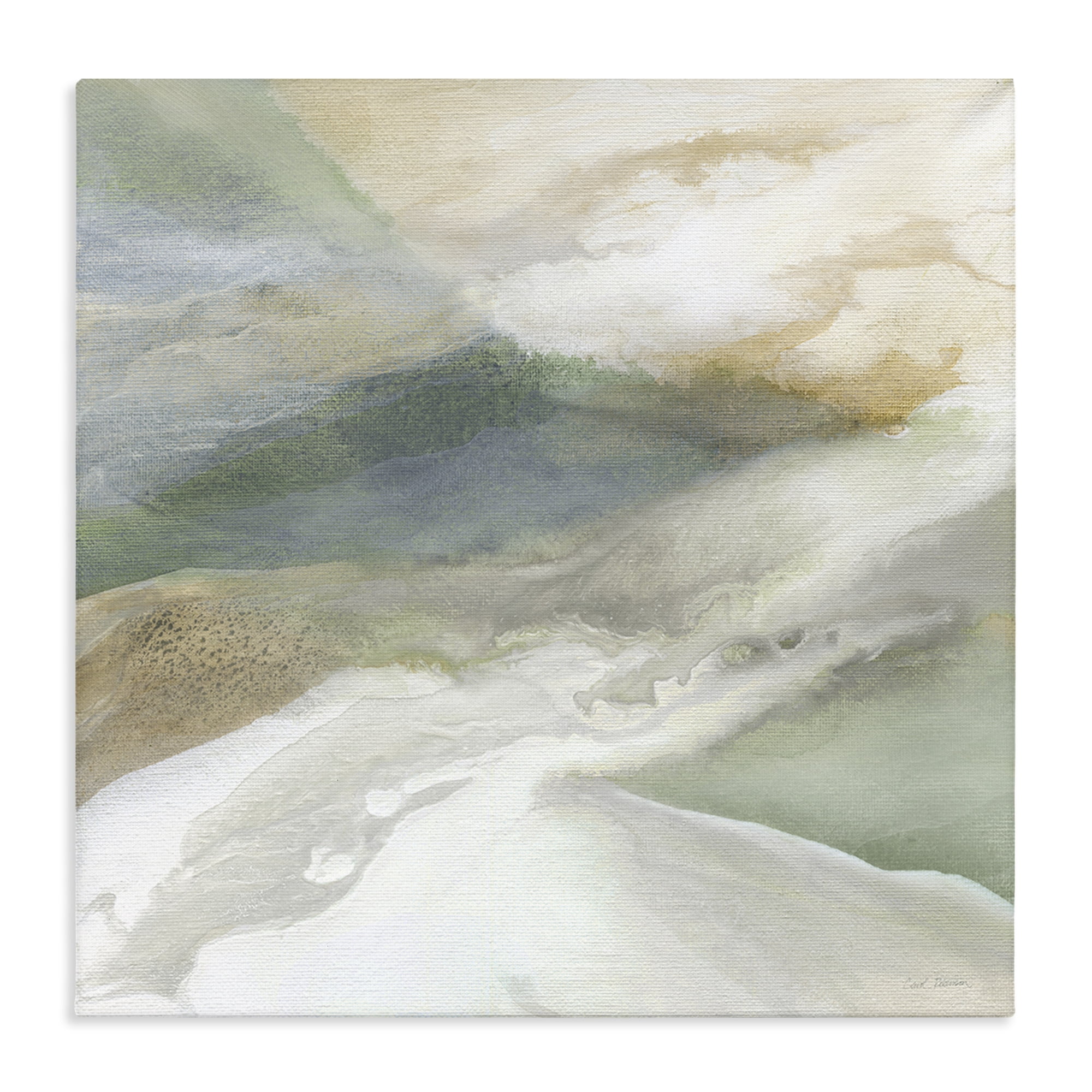 Stupell Industries Serene Mist Over Rolling Fields Canvas Wall Art ...