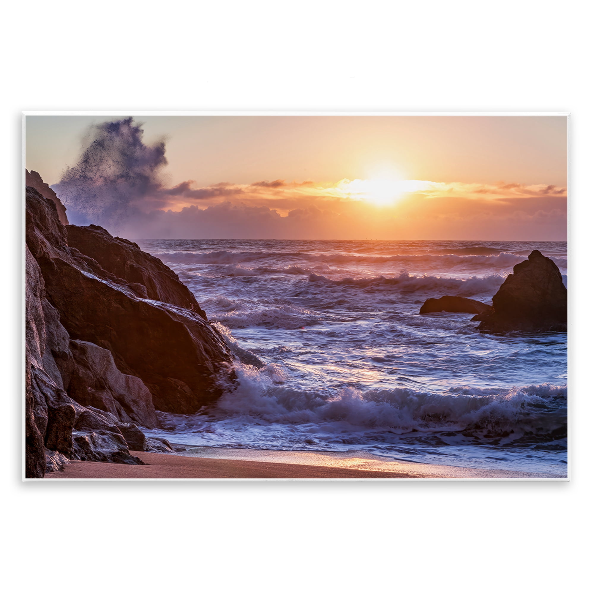 Stupell Industries Siren Song Rocky Shore Wall Plaque Art, design by ...