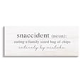 Stupell Industries Funny Kitchen Snaccident Canvas Art by Lil' Rue ...