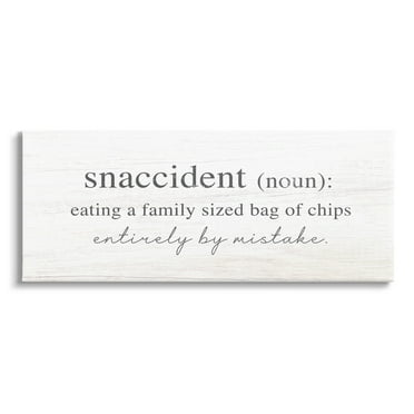 Stupell Industries Bar Kitchen Sign Black And White Word Design Canvas ...