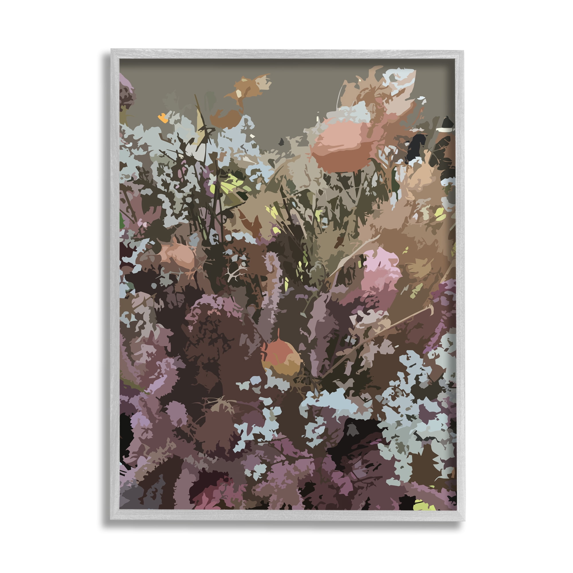 Stupell Industries Soft Line Dried Flowers Tuscan Inspired Florals,16 x ...