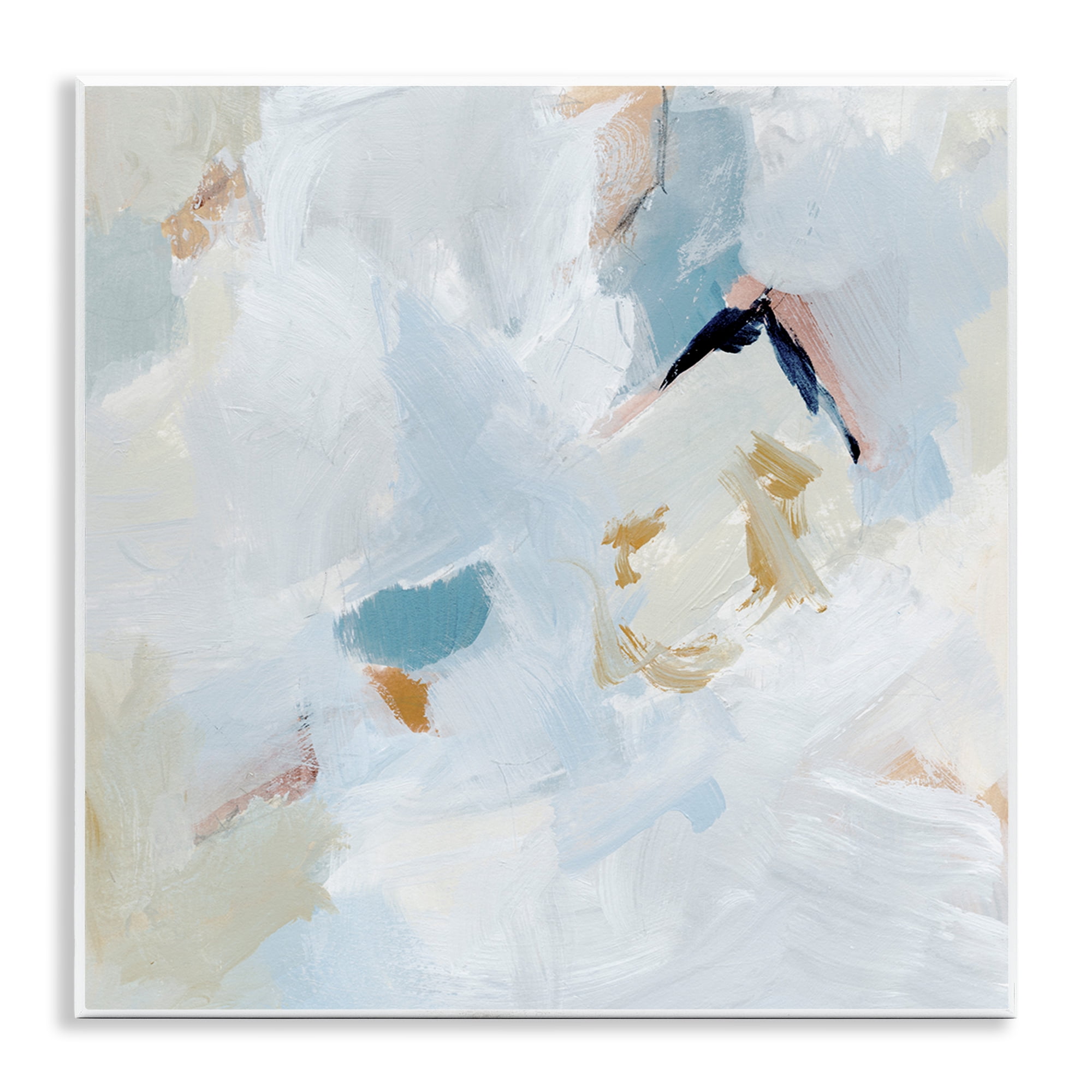 Stupell Industries Soft Subtle Abstraction Abstract Painting Unframed ...